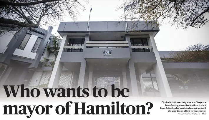 Who wants to be mayor of Hamilton? - PressReader