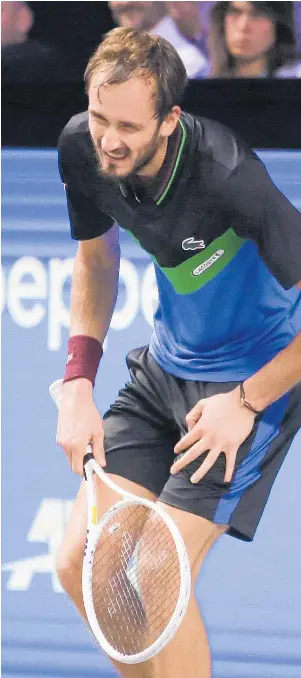 Medvedev fires up fans - PressReader