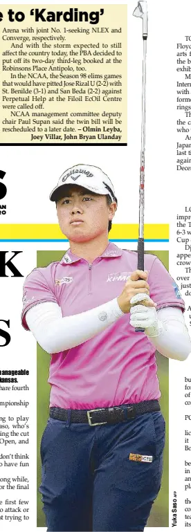 SASO IN THICK OF FIGHT IN ARKANSAS - PressReader