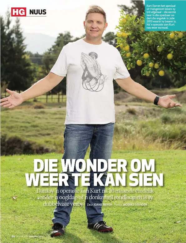 Kurt wys sy gesonde oë - PressReader