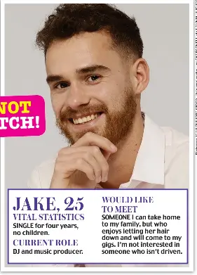 The date lasted three hours, but I didn’t want to rip her clothes off ...