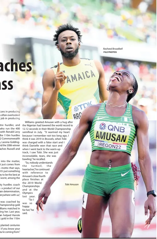 Jamaican coaches are world class - Lennox Graham - PressReader