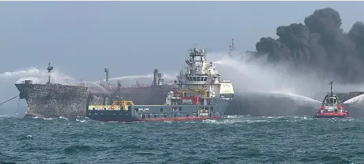 How a blazing disaster at sea unfolded - PressReader