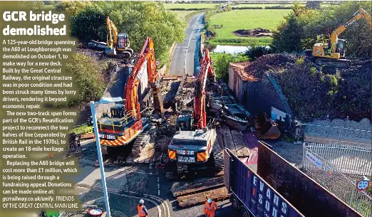 GCR bridge demolished - PressReader