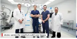 The Medical University of South Carolina directs future of health care ...