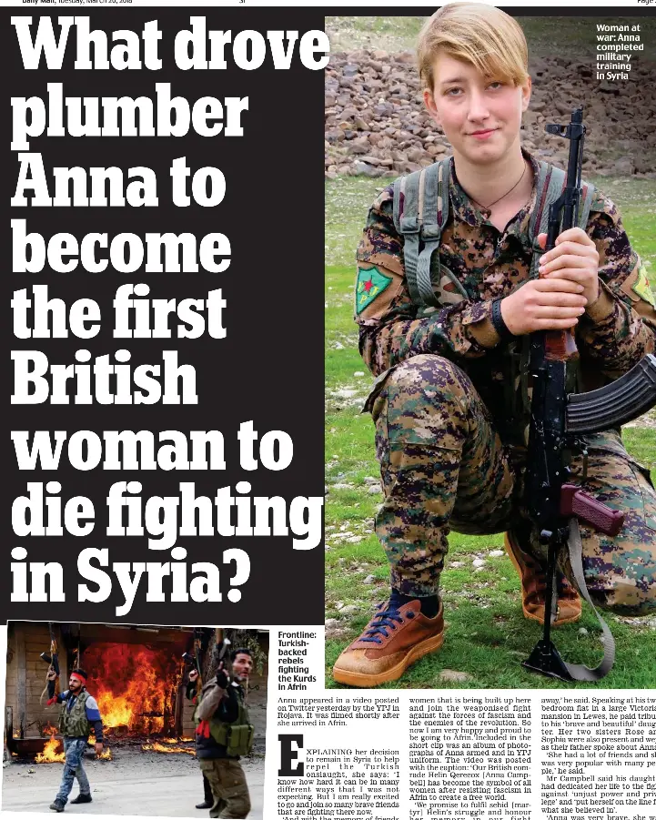 What drove plumber Anna to become the first British woman to die ...