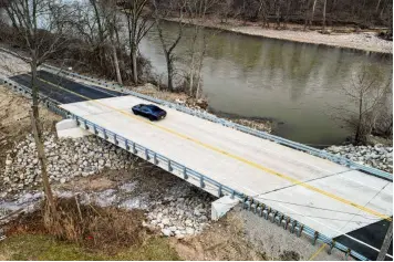 Franklin-Trenton Road bridge open in Warren County - PressReader