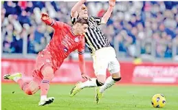 Juventus se aleja del título en Italia - PressReader