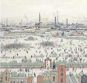 Lowry painting to go on public display for first time in 57 years ...