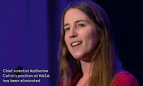 NASA fires chief scientist - PressReader