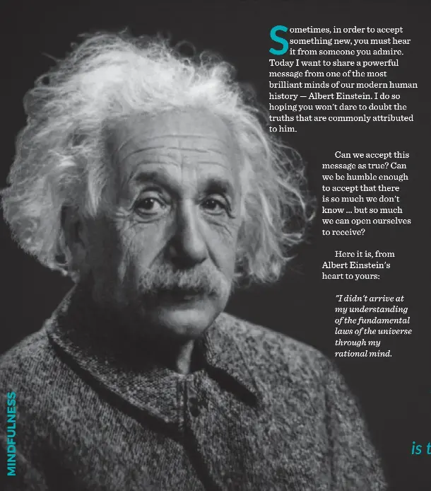 Wisdom from Albert Einstein - PressReader