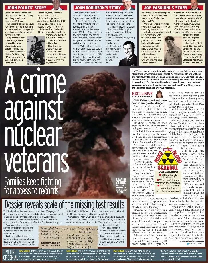 A crime against nuclear veterans - PressReader