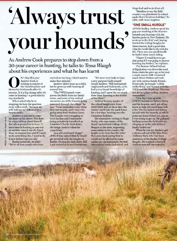 “Always trust your hounds” - PressReader