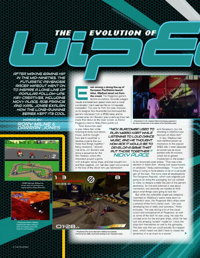 THE EVOLUTION OF WIPEOUT - PressReader