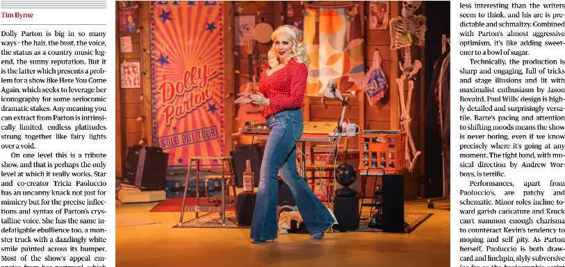 Here You Come Again review - Dolly Parton musical fails to hit a high note - PressReader