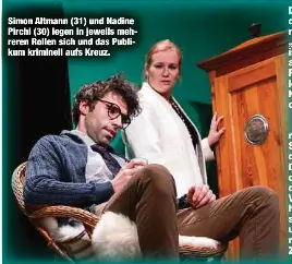 Sommerthea­ter zeigt Krimi-Komödie „Lustmord auf dem Sofa“Schlimmer ...