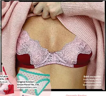 Upgrade your undies! The sustainabl­e knickers to buy - PressReader