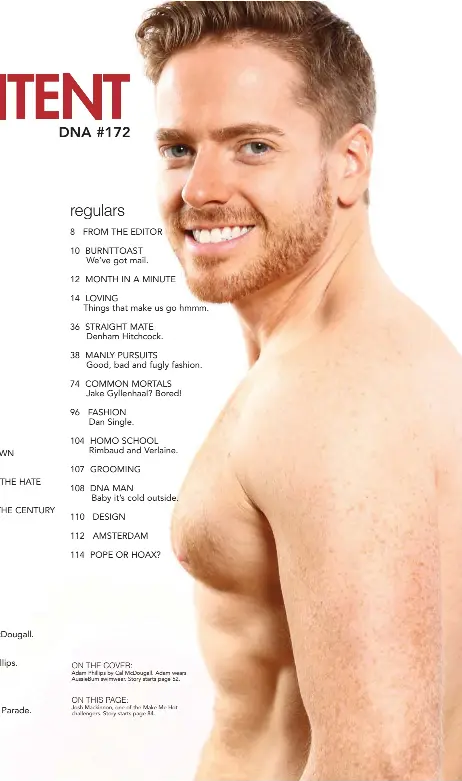 Adam Phillips by Cal McDougall. Adam wears AussieBum swimwear ...