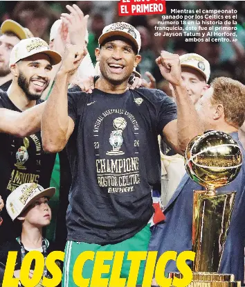 LOS CELTICS SON OTRA VEZ LOS MÁXIMOS CAMPEONES - PressReader