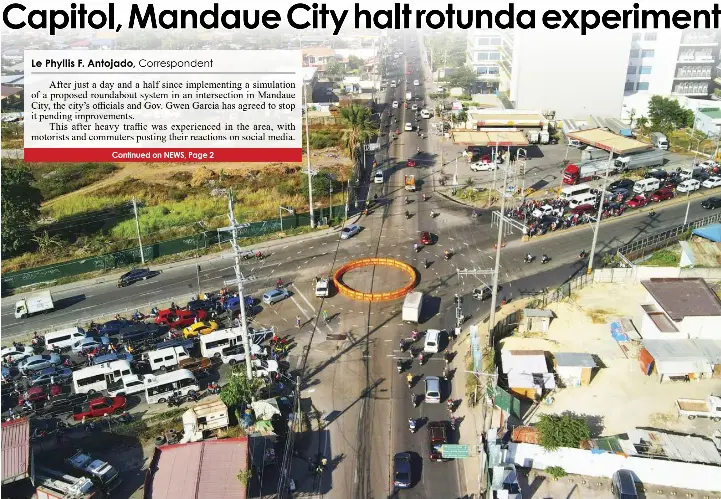 Capitol, Mandaue City halt rotunda experiment - PressReader