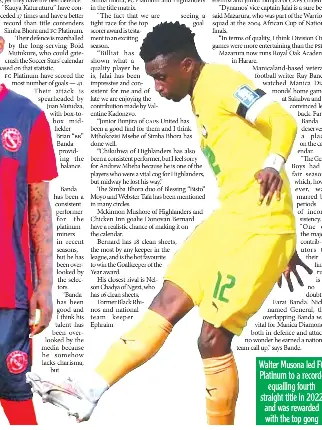 Soccer Star of the Year: Khama, Musona lead race - PressReader