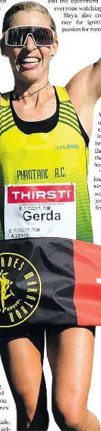 Gerda Steyn exemplifie­s the heart and soul of road running in SA - PressReader