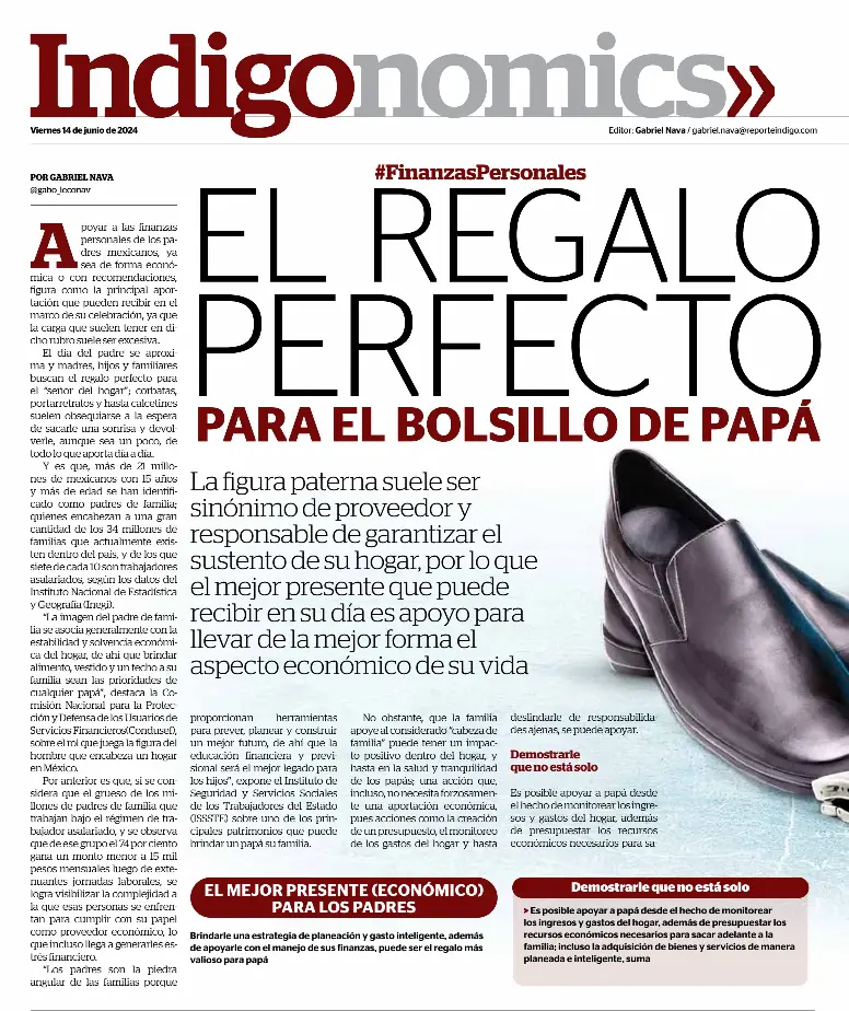 EL REGALO PERFECTO PARA EL BOLSILLO DE PAPÁ - PressReader