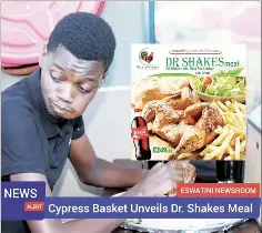 Cypress Basket introduces 'Dr Shakes Meal' - PressReader