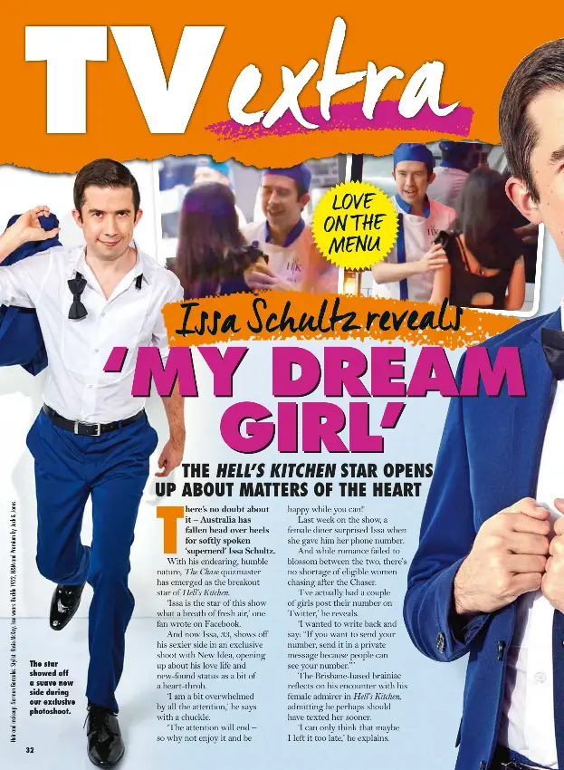 Issa Schultz reveals ‘MY DREAM GIRL’ - PressReader