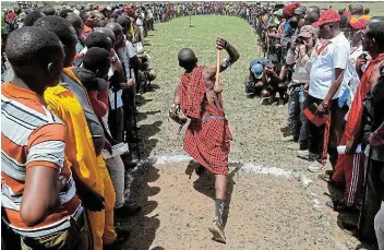 Warriors swap lion hunt for high jump at Kenyan ‘Maasai Olympics ...