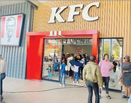 KFC lands with sizzle at Crescent Shopping Mall - PressReader