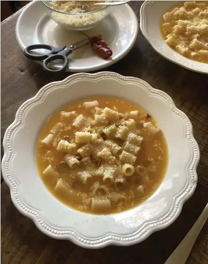 Rachel Roddy’s recipe for butternut broth and pastina - PressReader