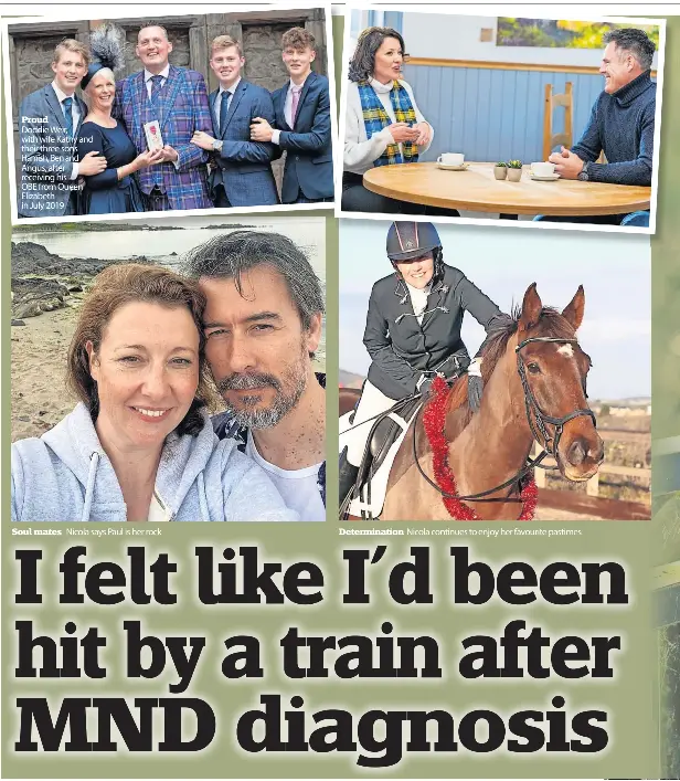 I felt like I’d been hit by a train after MND diagnosis - PressReader