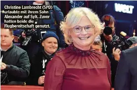 Lambrecht und ihr Mitflug-Problem - PressReader