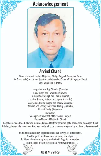 Arvind Chand - PressReader
