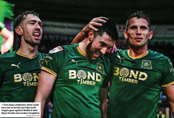 Azaz set to leave Argyle and join Boro for £2.5m On-loan Villa star to ...