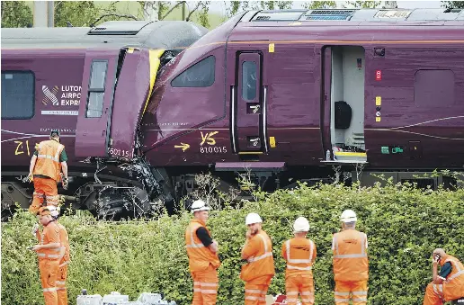 Tributes to driver killed in train crash said by Network Rail to be ...
