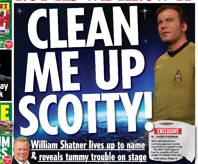 CLEAN ME UP SCOTTY! - PressReader