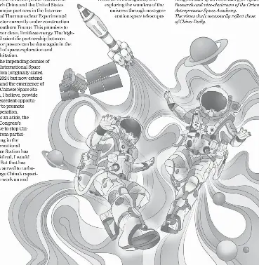 Cooperatio­n, not race, in space - PressReader