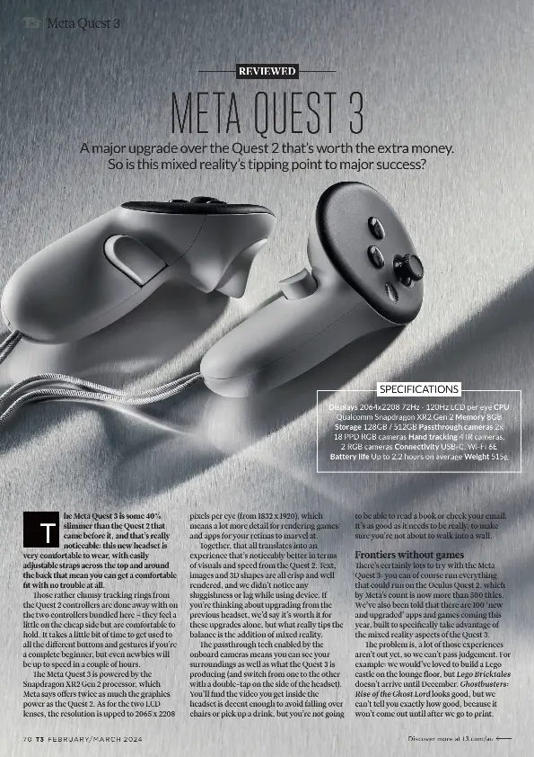 META QUEST 3 - PressReader