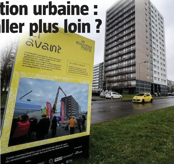 Rénovation urbaine : faut-il aller plus loin ? - PressReader
