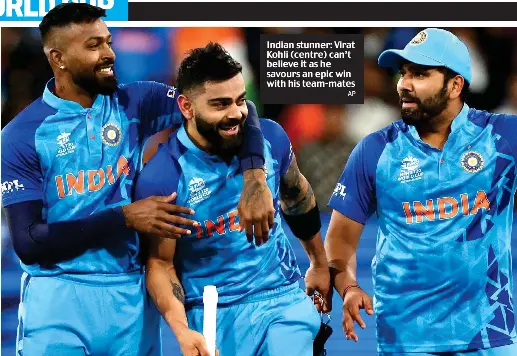 Kohli pulls off ‘impossible’ victory for jubilant India - PressReader