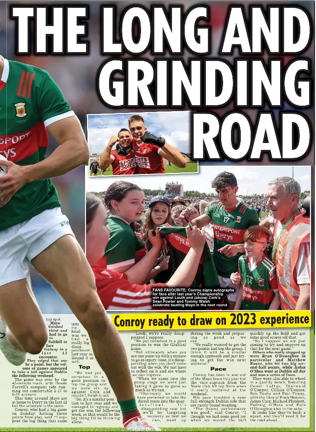 YEAR’S QUICK TURNAROUND IS NOT A PROBLEM THE LONG AND GRINDING ROAD - PressReader