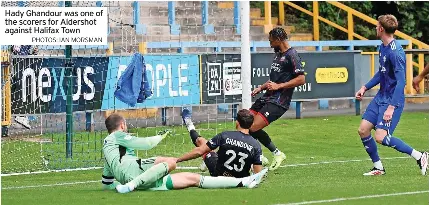 Shaymen hit four as Shots go down to away defeat in National League ...