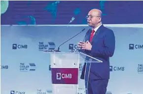 CIMB Group doubles sustainabl­e finance target - PressReader