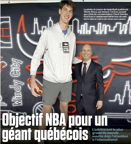 Objectif NBA pour un géant québécois - PressReader