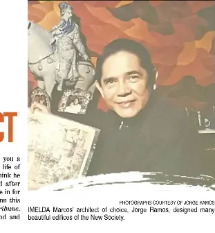 GETTING TO KNOW JORGE RAMOS — IMELDA’S FAVORITE ARCHITECT - PressReader