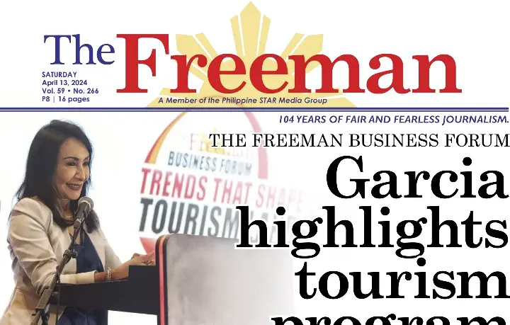 Garcia highlights tourism program - PressReader