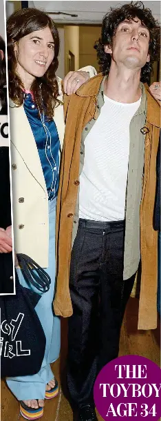 The 40- year switch: Bella Freud trades in husband for a toyboy ...