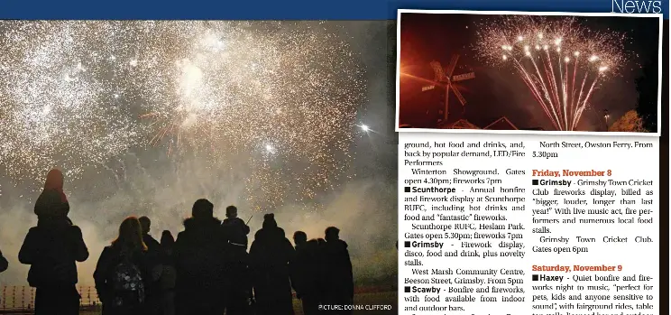 Bonfire Night events and firework displays around our area - PressReader